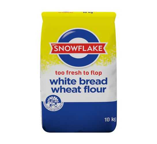 Snowflake White Bread Wheat Flour (1 x 10kg)